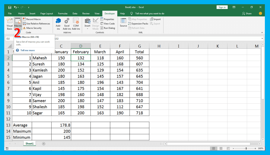 Create And Use Macros In A Spreadsheet | TutorialAICSIP