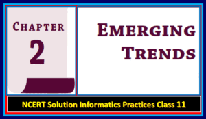 NCERT Solutions Emerging Trends Chapter 2 Class 11 IP