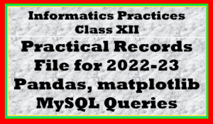The Comprehensive Guide Class 12 Ip Practical File 2022 23
